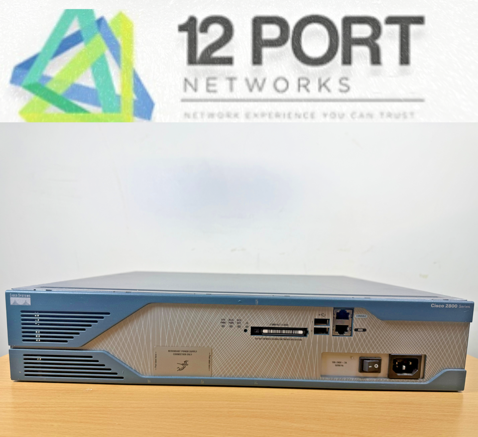 Cisco 2821 Integrated Services Routers CCNA CNNP CCIE (2800 ISR Series ...