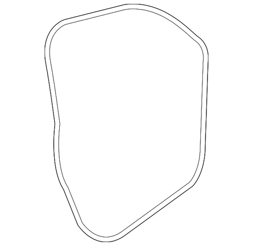 Genuine Volkswagen Surround Weather-Strip 3CN-837-701-A-5AP | eBay