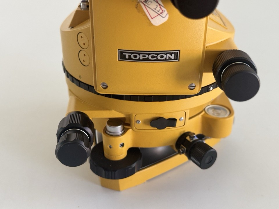 Topcon GTS-2B Total Station ~ Case, Controller, & Accessories ...