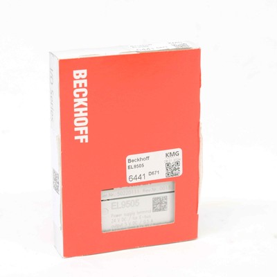 Beckhoff EL9505 I EL 9505 EtherCAT-Klemme Power Supply Terminal 24V DC ...