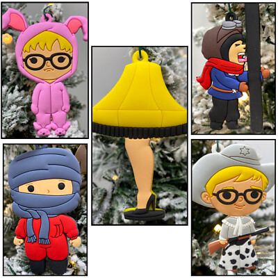 A Christmas Story Ornament 5 Piece Set - Brand New Christmas Ornaments ...