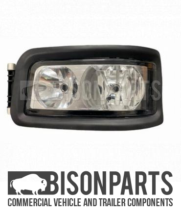 "FITS MAN TGM (2005 - 2013) MANUAL ADJUST HEADLAMP HEADLIGHT PASSENGER ...