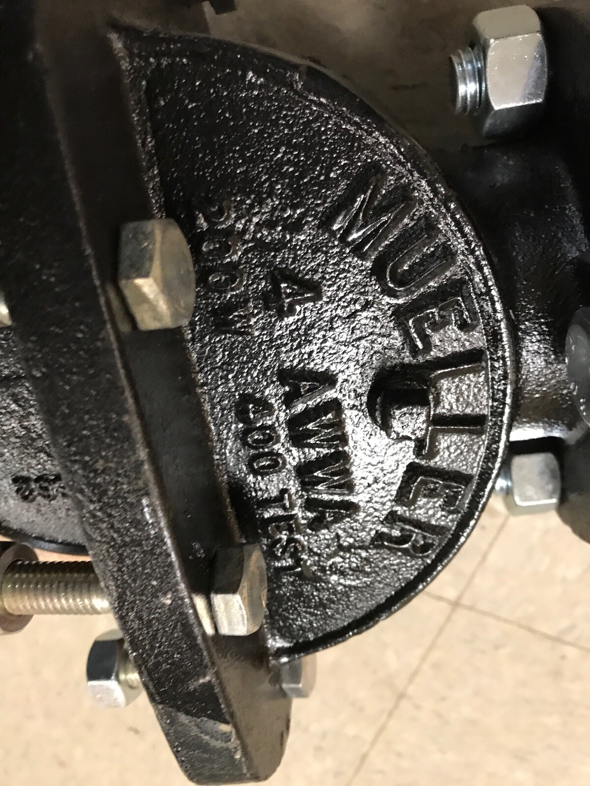 4” Mueller Double Disc Gate Valve A2380 Repair Kit OPEN LEFT All Parts ...