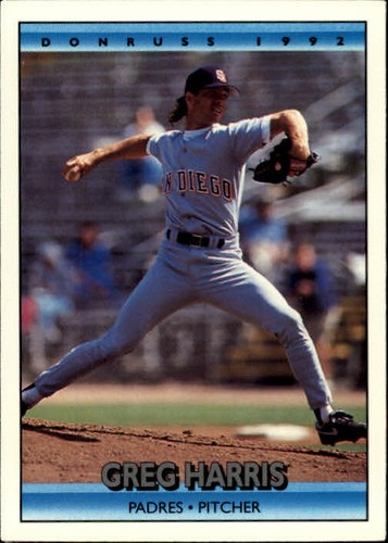 1992 Donruss #49 Greg W. Harris - NM | eBay