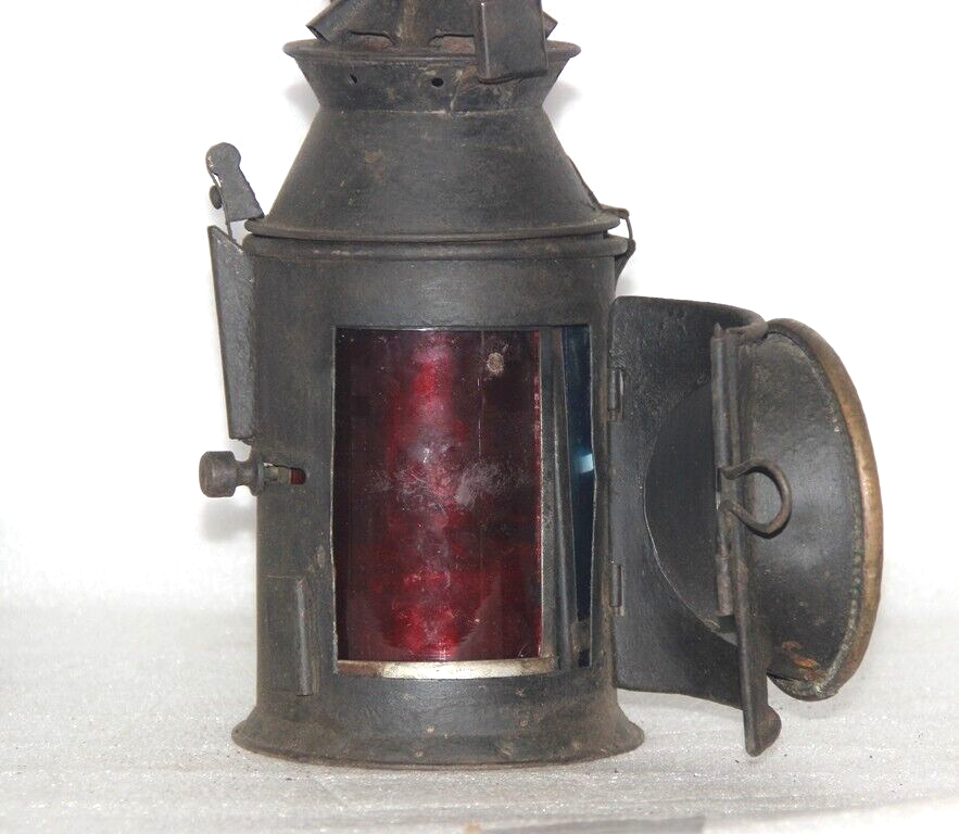Antique Railroad Lantern, Old Signal Railway Lamps, Unique Home and ...