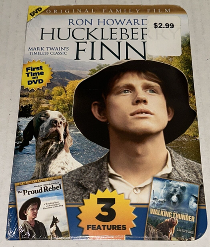 Huckleberry Finn The Proud Rebel Walking Thunder Sealed DVD Sleeve NEW ...