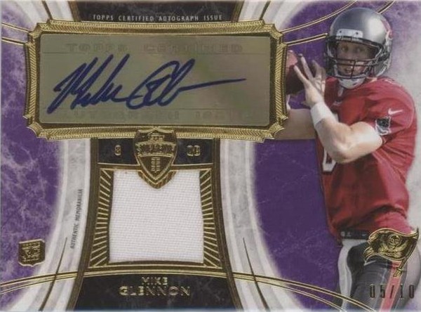 2013 Topps Supreme - Autographed Relics Violet Patch #SAR-MG Mike ...