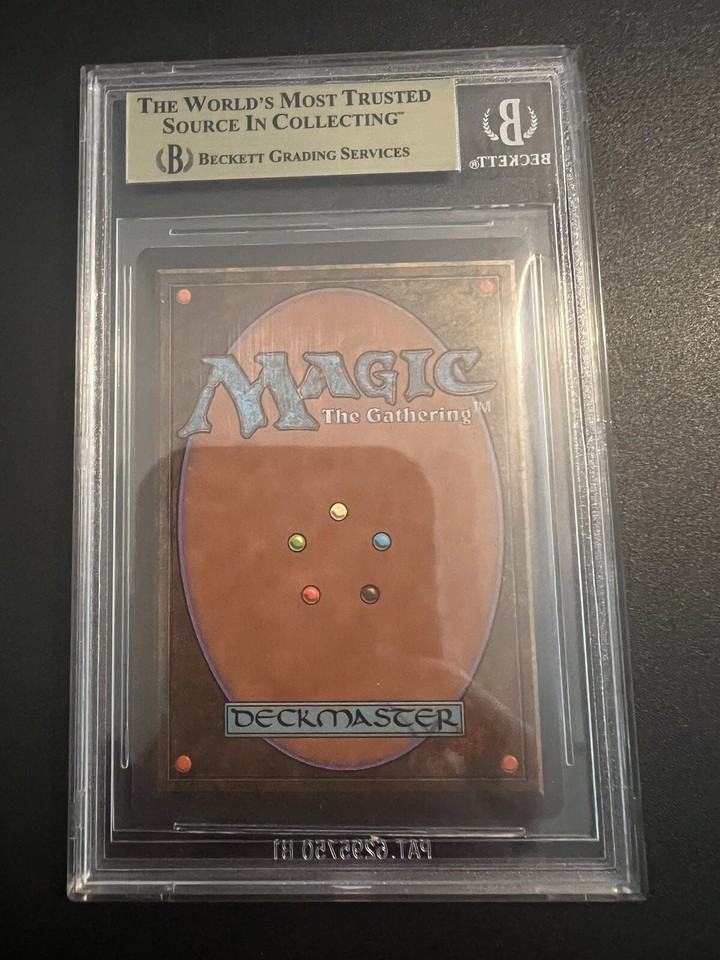 Underground Sea Magic The Gathering Card BGS 9.5 Revised Unlimited Slab ...