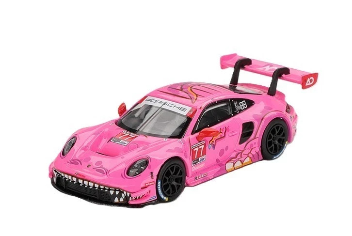 Mini GT 1:64 Porsche 911 GT3 R #77 AO Racing 2024 IMSA Road America ...