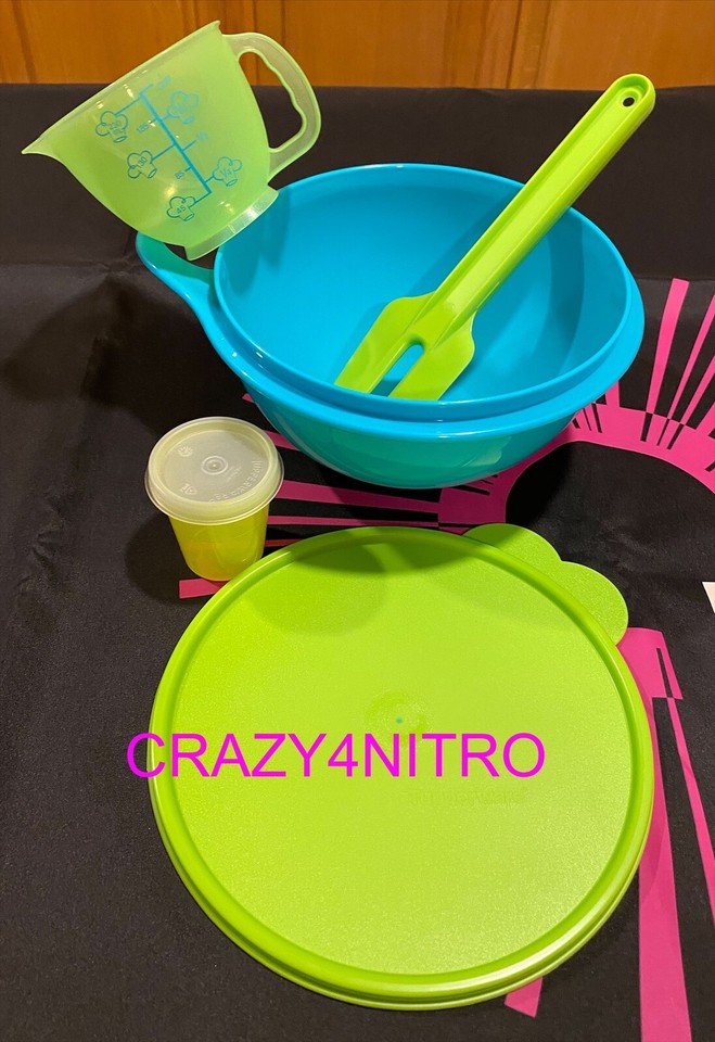 New Tupperware Kids Toy Mini Baking Set THATSA BOWL BPA FREE SHIPPING ...