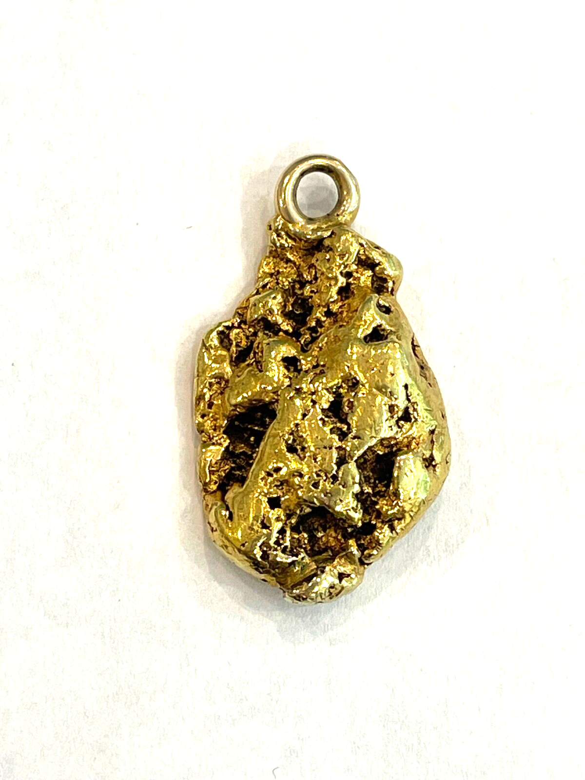 20k Yellow Gold Alaskan Nugget Pendant Retirement Sale | eBay