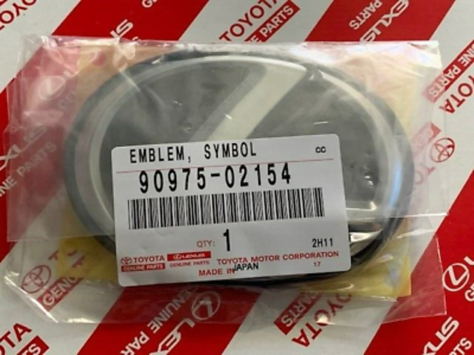 TOYOTA LEXUS GENUINE OEM ES350 RC300/350 IS250/300 REAR BLACK EMBLEM ...