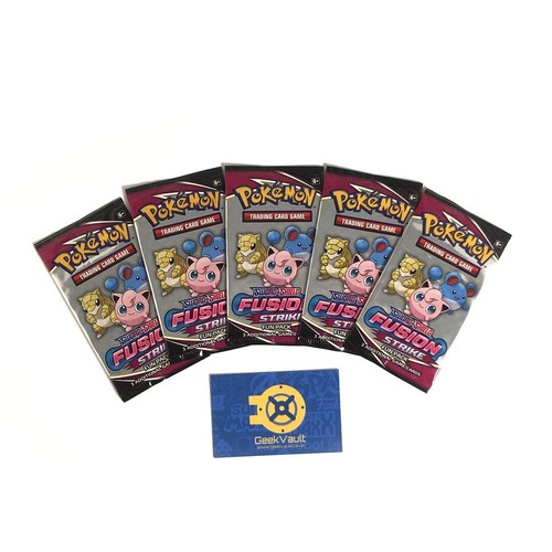 Pokemon Fun Pack Bundle - Sword and Shield - Fusion Strike x 5 | eBay