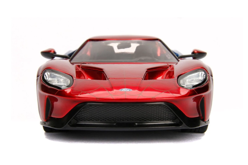 Marvel Avengers 2017 Ford GT W Spider-man Figure Jada Diecast Toy Car 8 ...
