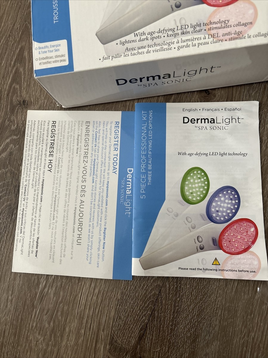 Dermalight Led Anti Age Device By Spa Sonic Does It Work | Shelly Lighting
