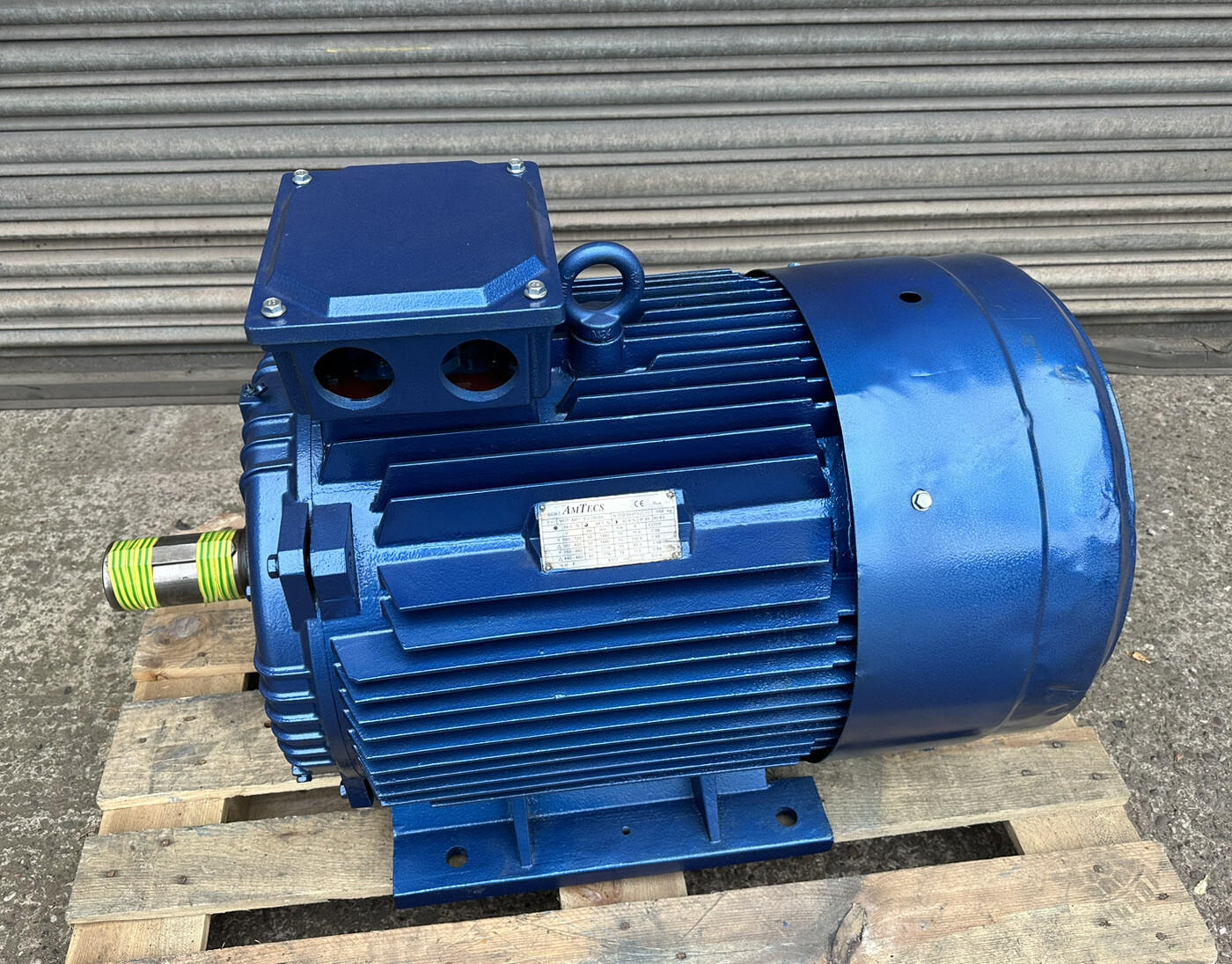AmTecs 75kW (100HP) 1480RPM 4-Pole AC Electric Motor 280S Frame B3 75mm ...