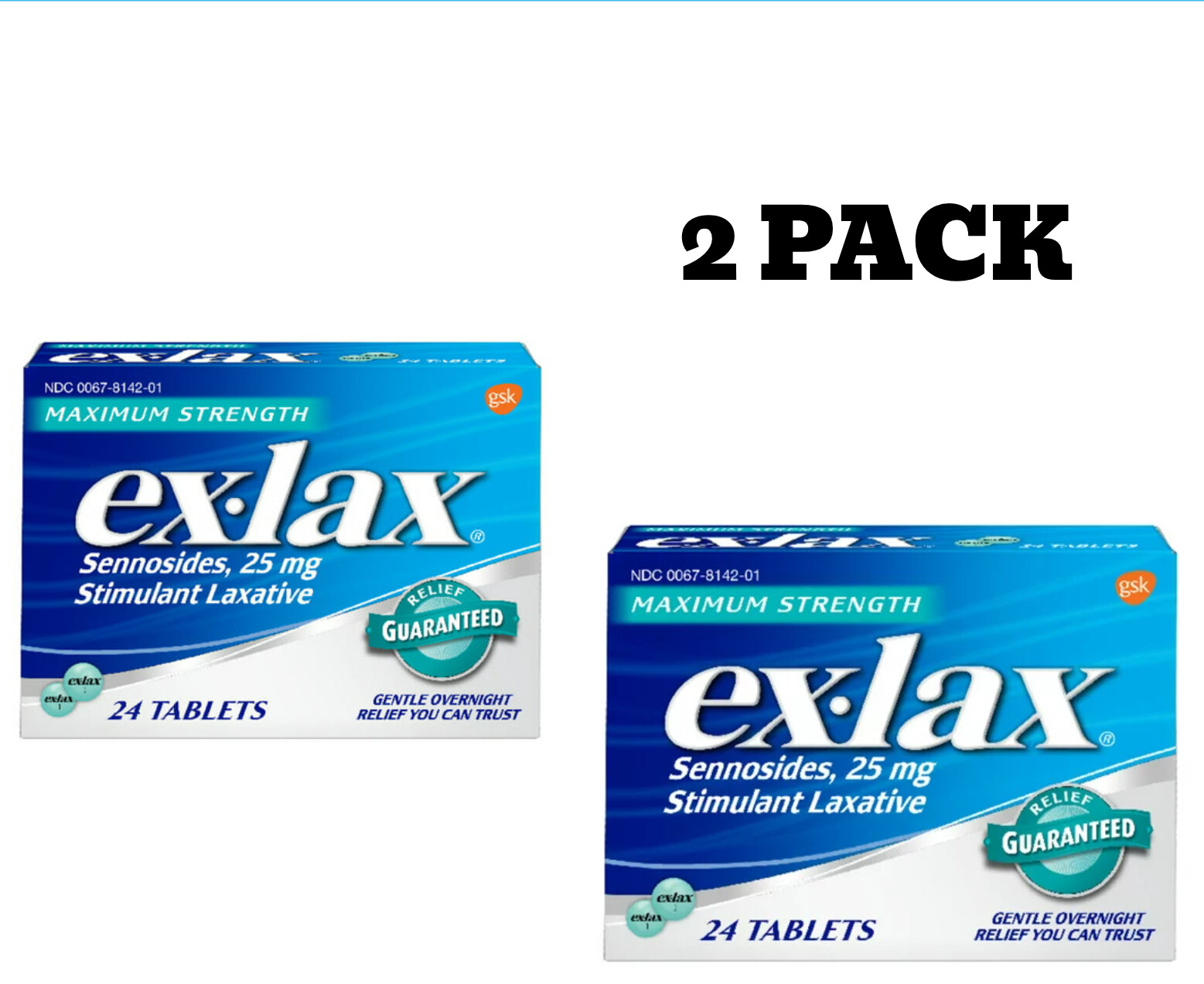 Ex-Lax Maximum Strength Stimulant Laxative Constipation Relief Pills ...