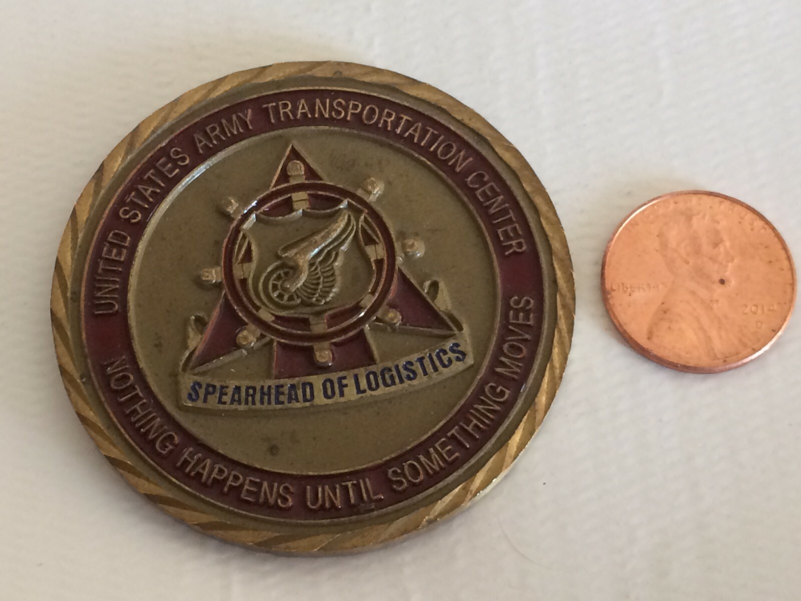 US Army Transportation Center Command Sergeant Major Challenge Coin | eBay