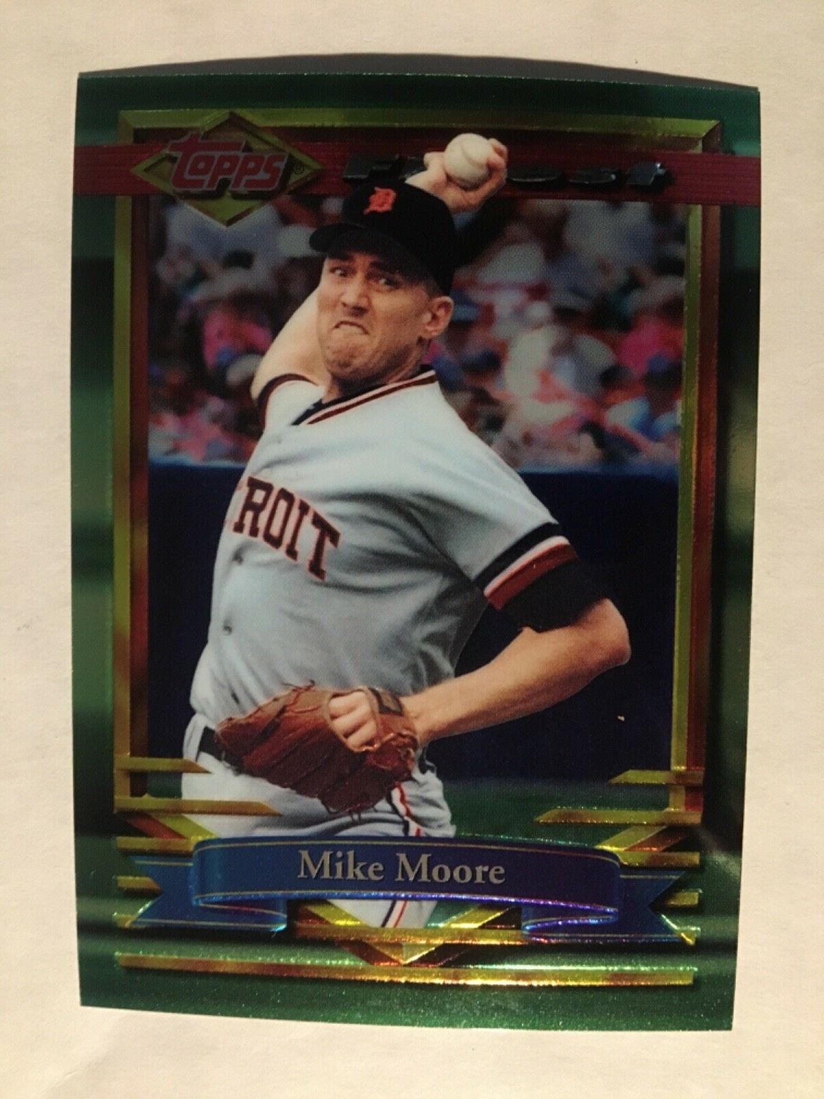1994 Topps Finest #83 Tigers Mike Moore Baseball Card | eBay