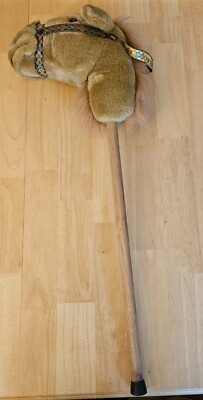 Plush Camel Ride-On Toy, stick horse / hobby horse prop stuffed animal ...