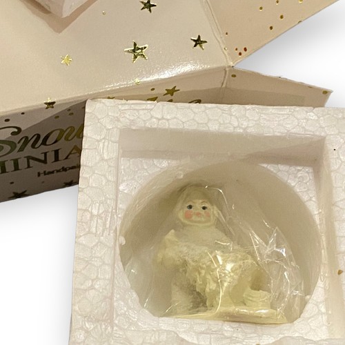 Dept 56 Snowbabies Miniatures “I’ll Put Up The Tree” 7627-9 w Box | eBay