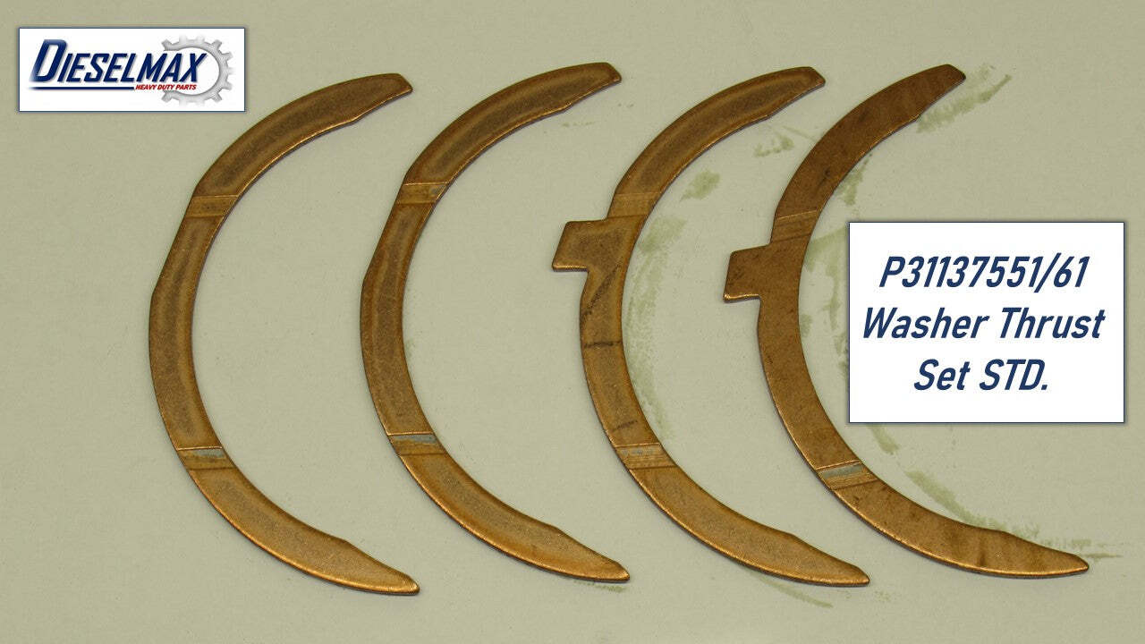 PERKINS 1004.40T AB,AH THRUST WASHER (SET OF 2 PAIRS) P31137551/61 New ...