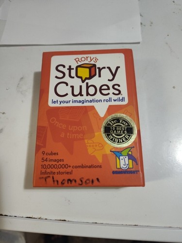 Rory's Story Cubes by GameWright - Original Storytelling Dice Game ...