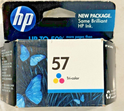 HP 57 tricolor Ink Cartridge EXP 7/2011 725184712340| eBay