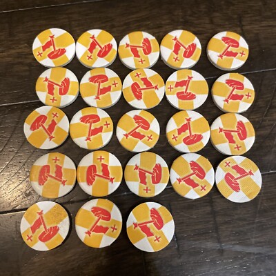 Twilight Imperium 3rd Edition Replacement - 23 Circle Chip Pieces ...