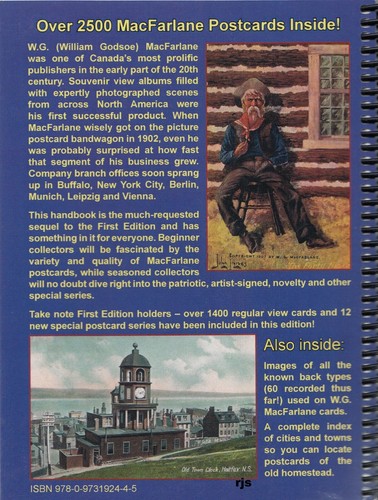 2 The W.G. MacFarlane Picture Postcard Handbook 1902-1910 Michael J ...