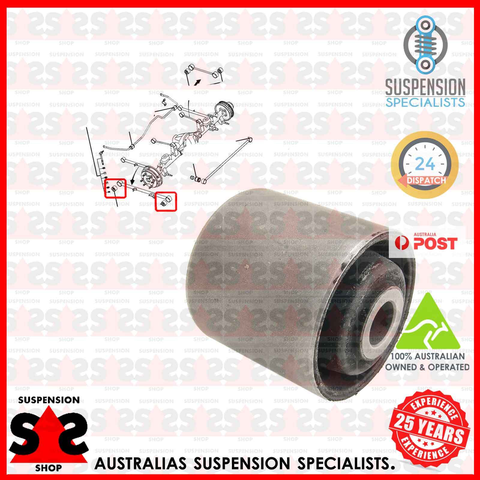 Rear Axle Lower Mounting, Control/Trailing Arm Suit SSANGYONG Rexton 3. ...