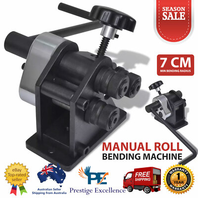 Sheet Metal Bender Manual Roll Bending Machine Workbench Rolling ...