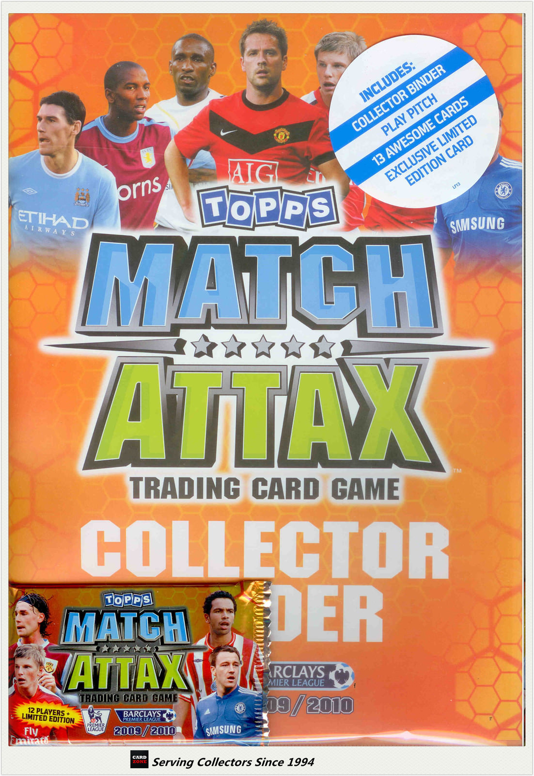 2009-10 Topps Match Attax Trading Card Game Official Album (Pages ...