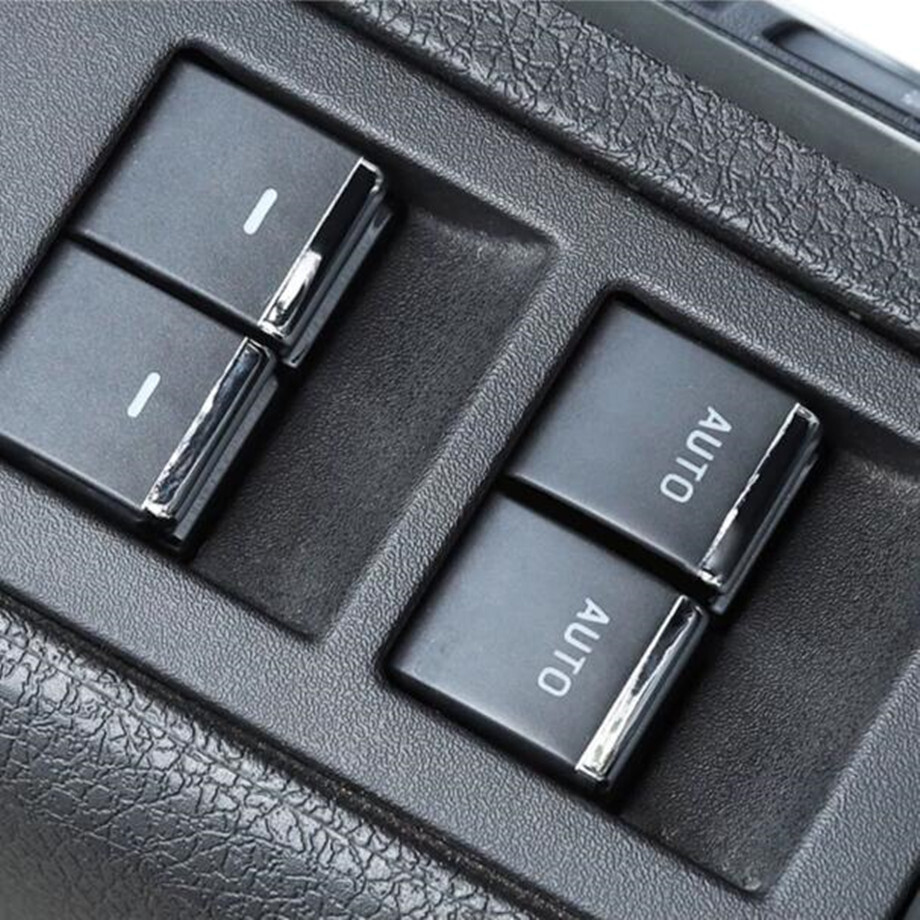 For 2010-2023 Toyota 4Runner Chrome Window Lift Button Switch Trim ...