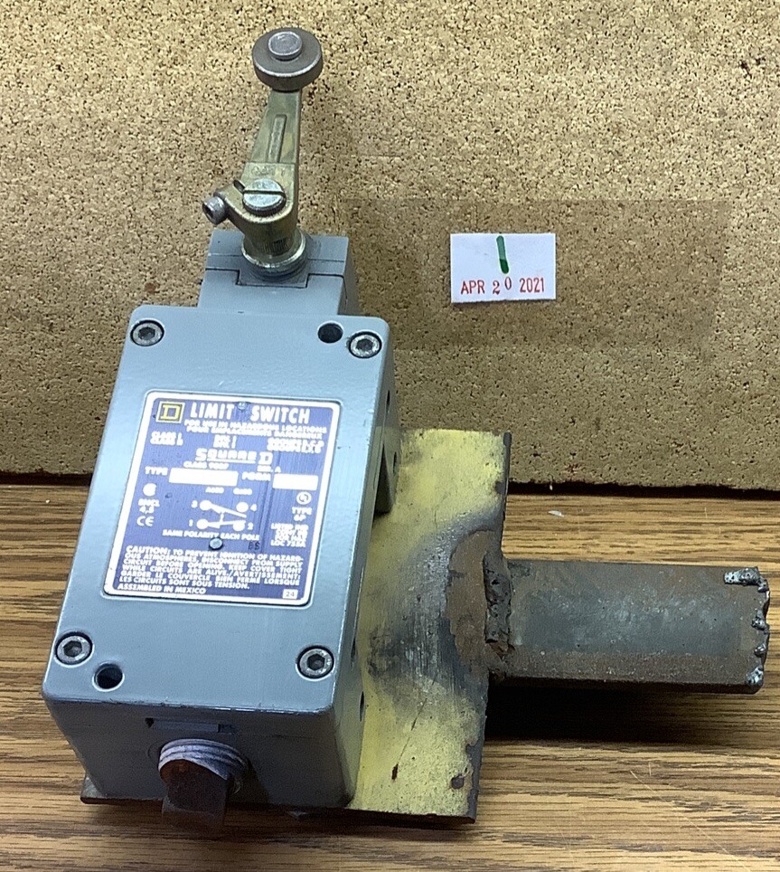 Used SQUARE D 9007 CR53B2 TYPE 6P HEAVY DUTY LIMIT SWITCH SER A | eBay