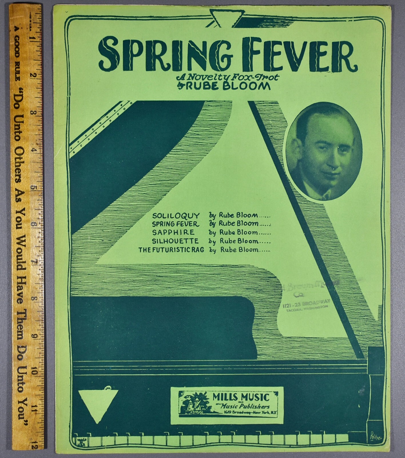 1926 Fox Trot sheet music SPRING FEVER by Rube Bloom - Mills Music | eBay