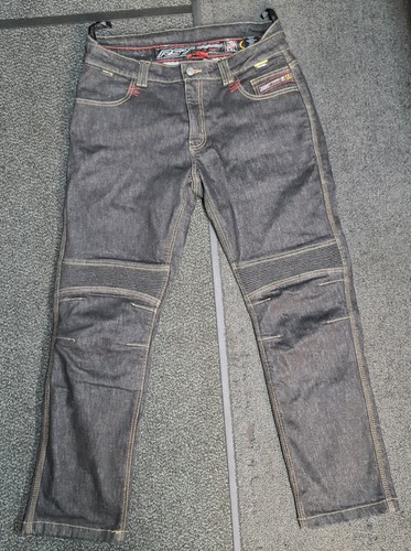 RST Tech Pro Black Motorcycle Jeans with Armour 34" Waist 30" SHORT Leg ...