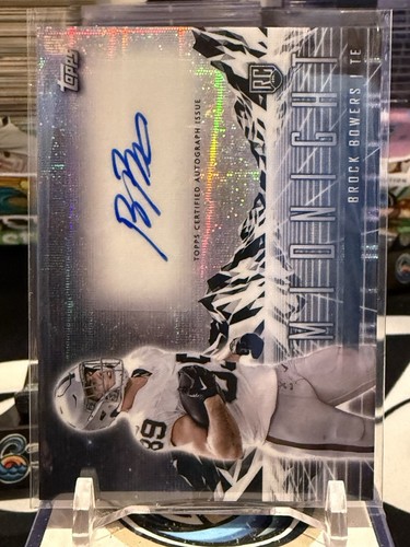2024 Topps Midnight Brock Bowers Horizon Signatures Auto RC Rookie ...