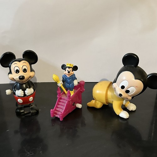 Lot of 3 Vintage Walt Disney Wind Up Toys Memorabilia Nostalgia | eBay