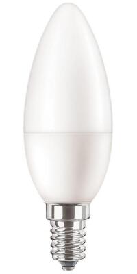 2.8W CorePro LEDCandle B35 Bulb, E14, Frosted, 2700K, 250lm ...