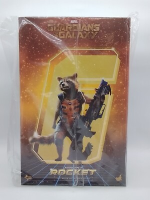 Hot toys MMS252 Rocket GOTG 1/6 Scale Figure NIB | eBay