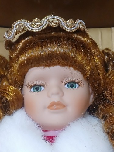 Christmas Angel Doll Collector's Choice Dan Dee Genuine Fine Bisque ...