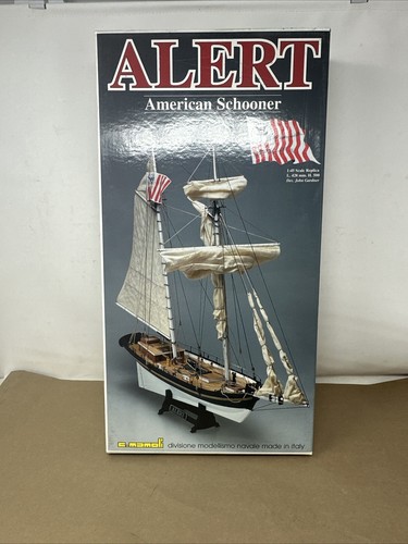 ALERT- American Schooner- Ship Model Kit-Open Box 8018345000557| eBay