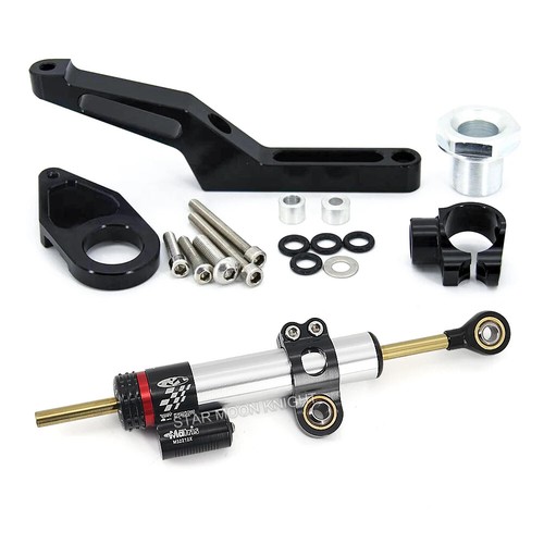 CNC Steering Damper Mounting Bracket For Kawasaki Ninja ZX-6R ABS ZX636 ...