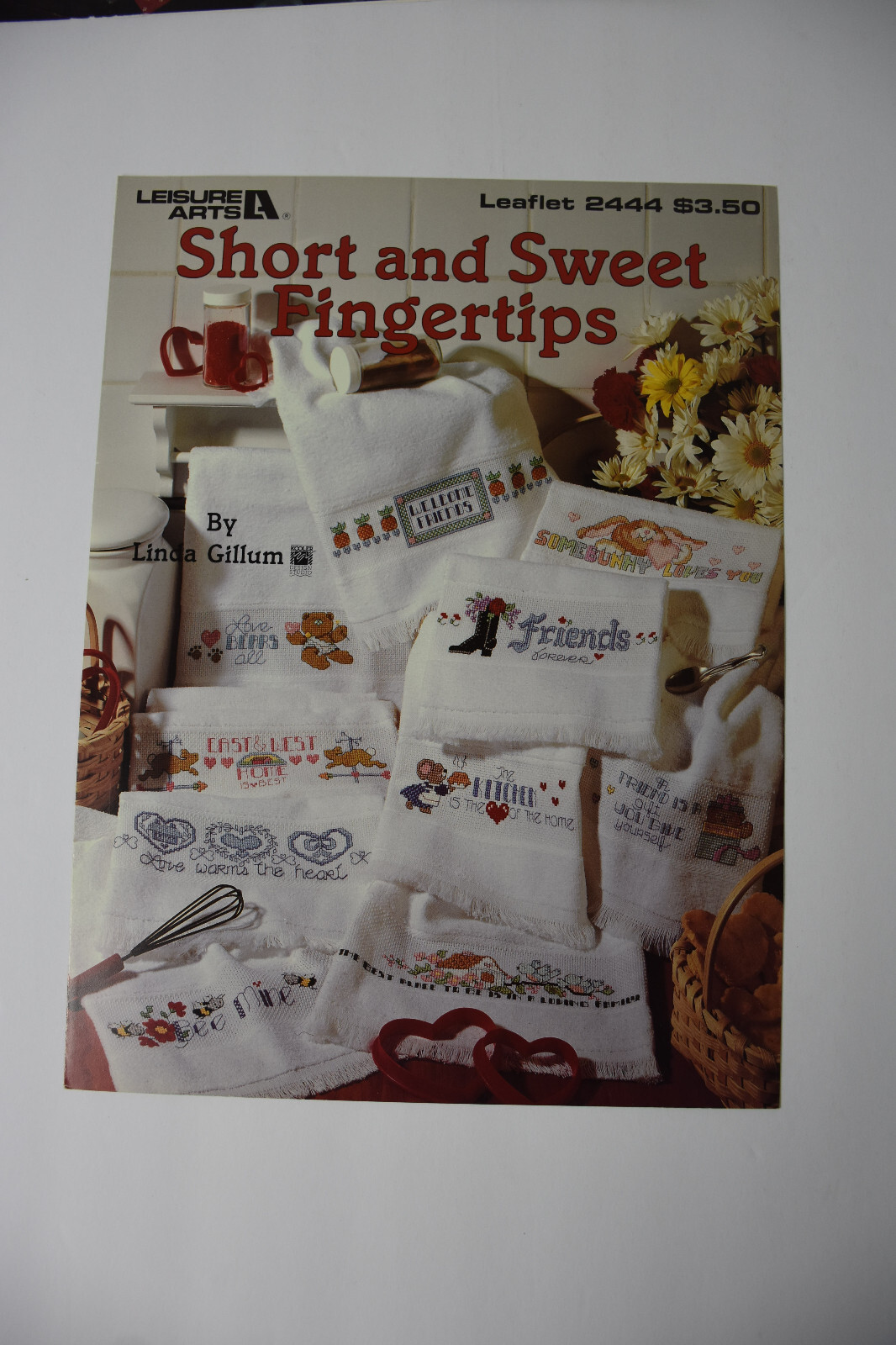 LEISURE ARTS Cross Stitch Patterns, Leaflets Booklet ~YOU PICK~ Towel ...