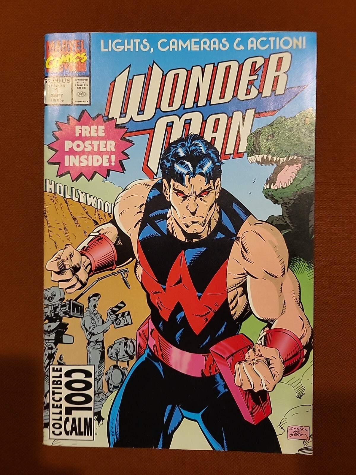 Wonder Man #1 Marvel Comics 1991 Premiere Issue | eBay