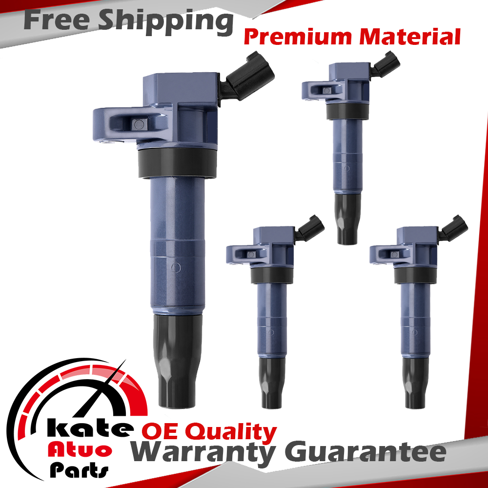 Set of 4 UF611 Ignition Coil For 08-16 Hyundai Equus 5.0L V8 Kia Sonata ...