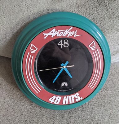 1990 Another 48hrs Movie Promo Clock Eddie Murphy Nick Nolte Classic ...