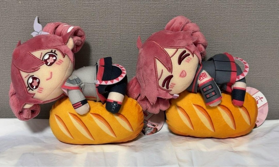 Kasane Teto Nuipurike nesoberi French Bread Plush complete set Japan ...