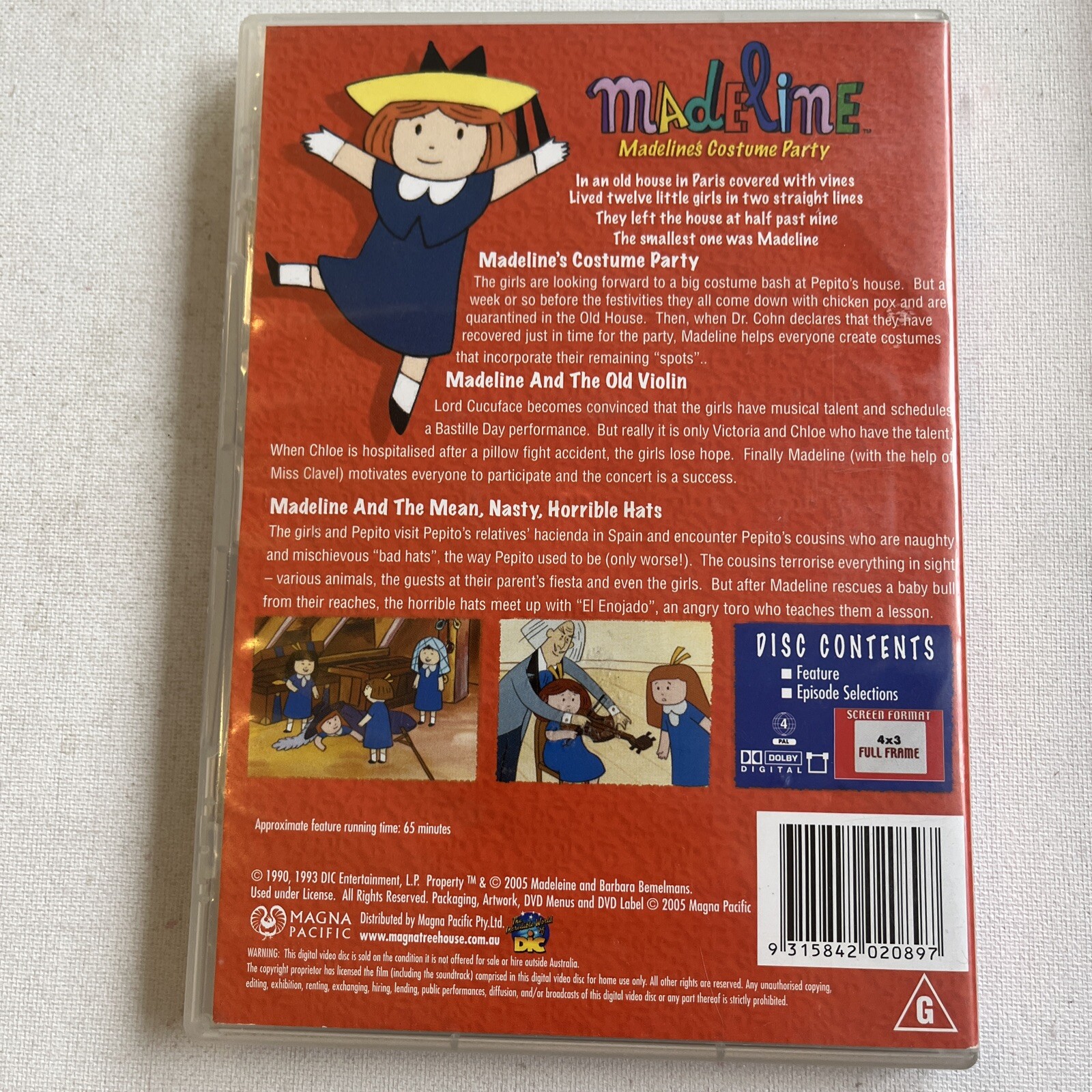 Madeline's Costume Party (DVD, 1994) for sale online | eBay